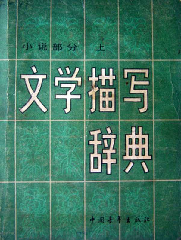 文学描写辞典 小说部分(上下)（辽宁大学中文系七七年级）（中国青年出版社 1982）-多考网（duokao）